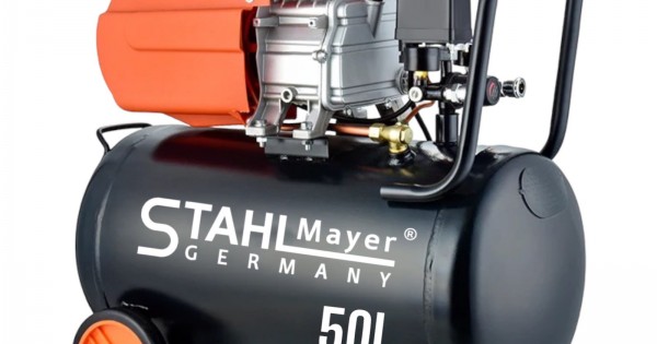Електрически компресор STAHLMAYER , 50 л, 1.5 kW